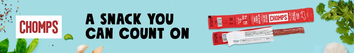 Chomps Grass-Fed Beef Sausage Sticks at Natura Market