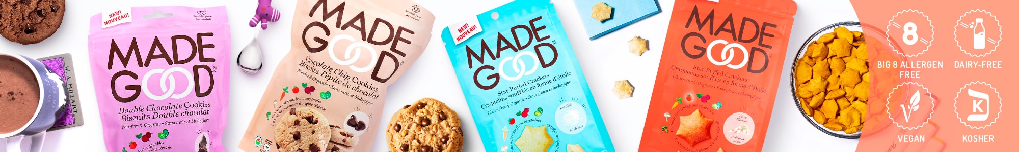 MadeGood Gluten-Free & Vegan Crackers at Natura Market