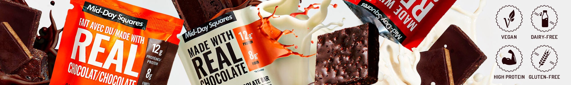 Mid-Day Squares Functional Vegan Chocolate at Natura Market