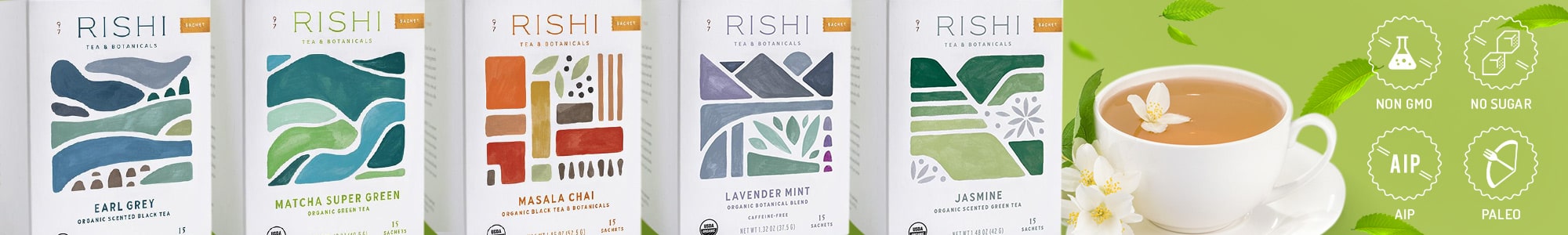 Rishi Tea & Botanicals Artisanal Tea at Natura Market