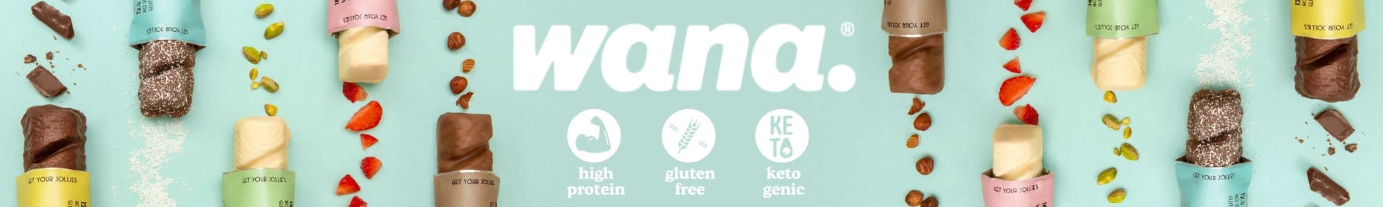Wana Sweets Waffand'Cream Protein Wafer Bars at NaturaMarket