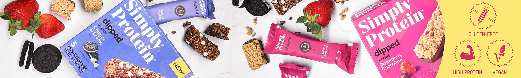 Simply Protein Gluten Free Chocolate Granola Bars at NaturaMarket