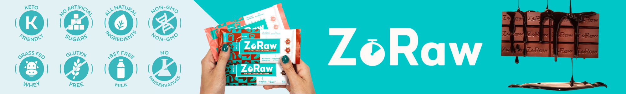 ZoRaw Keto High Protein Chocolate at Natura Market