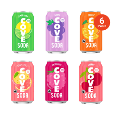 Cove Zero Sugar Gut Friendly Probiotic Soda Pops at NaturaMarket