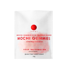 Issei Mochi Gummies Vegan Chewy Candies Sour Watermelon at NaturaMarket