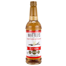 Matteo’s Sugar Free Syrup Thin Vanilla at Natura Market