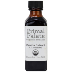 Primal Palate Organic Vanilla Extract - Gluten Free, Non-GMO