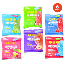 Shameless Snacks Low-Sugar Gummy Candy Variety Pack at NaturaMarket