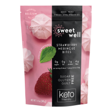 Sweetwell Keto Meringue Bites Strawberry in Canada | Sugar-Free Low ...