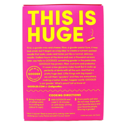 Goodles Noodles Nutrient-Packed Penne at Natura Market