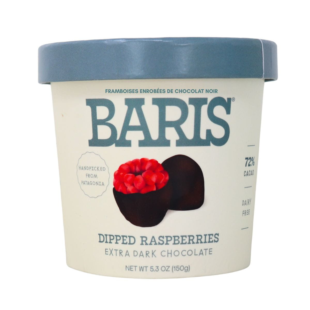 Baris Dipped Raspberries Extra Dark Chocolate at Natura Market
