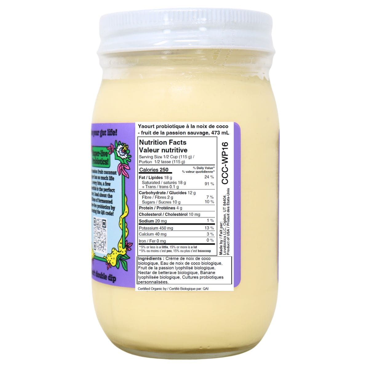 The Coconut Cult Probiotic Coconut Yogurt Wild Passion Fruit at ...
