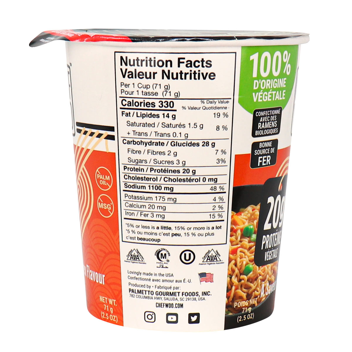 Chef Woo Plant Based Ramen 6 Pack At Natura Market