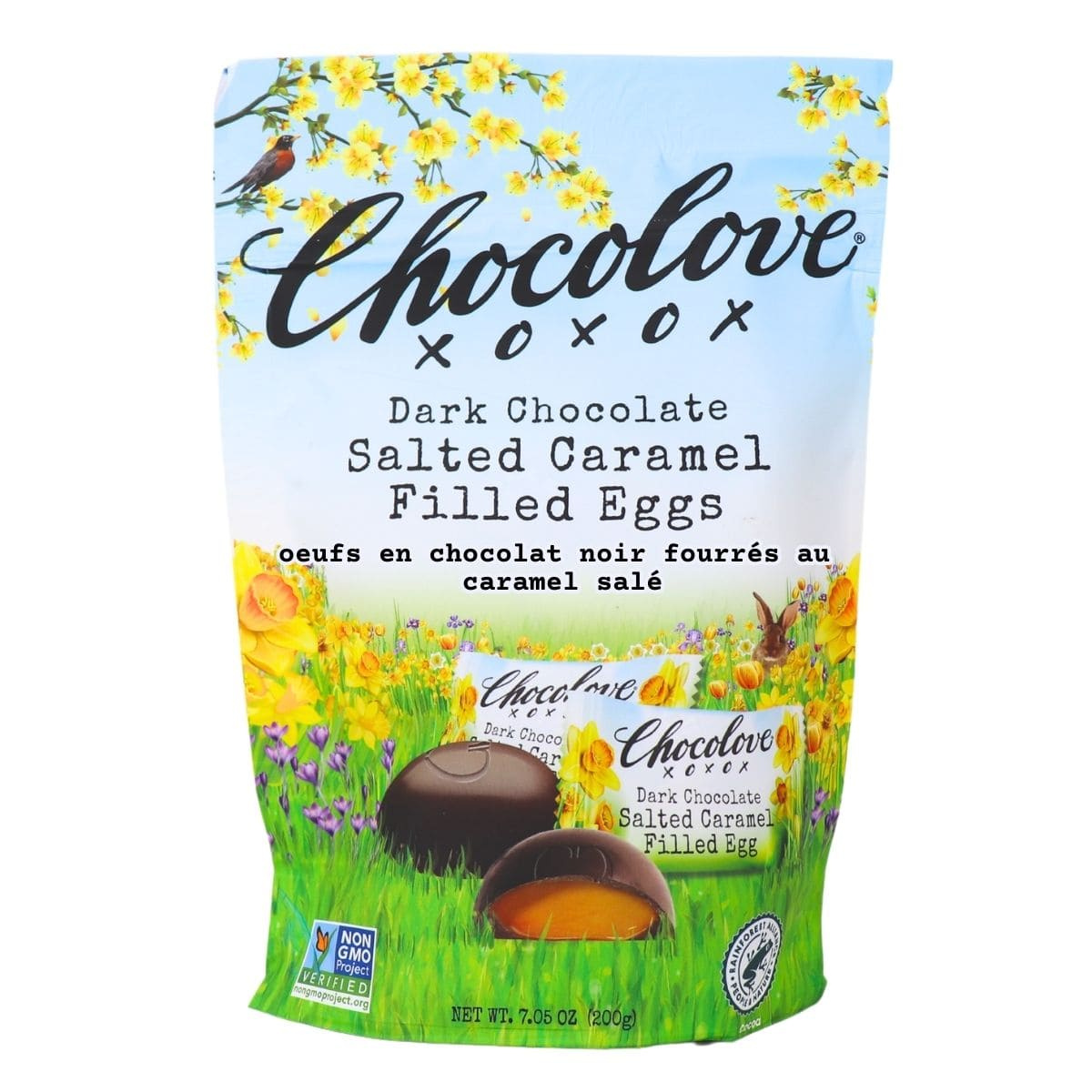 Chocolove XO Dark Chocolate Caramel Eggs at Natura Market