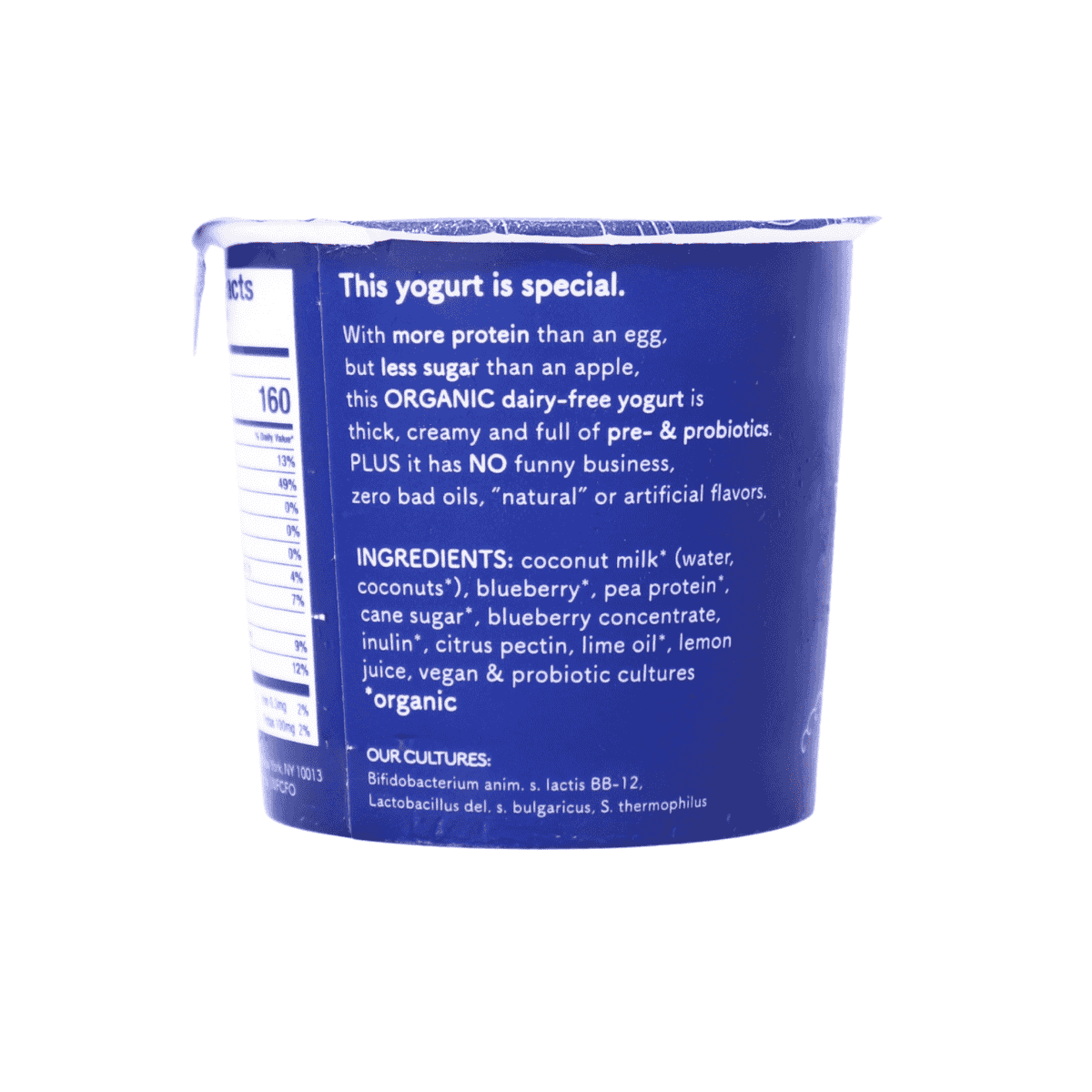 Cocojune High-Protein Greek-Style Cultured Coconut Yogurt Blueberry ...