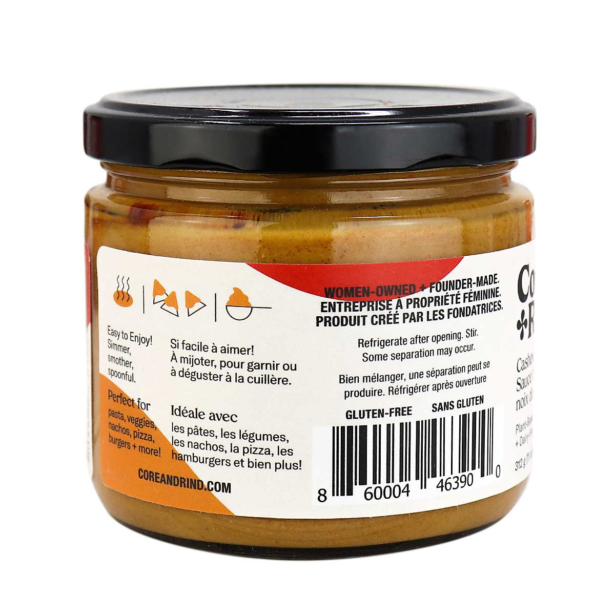 Core & Rind Vegan Cheesy Sauce Bold & Spicy at Natura Market