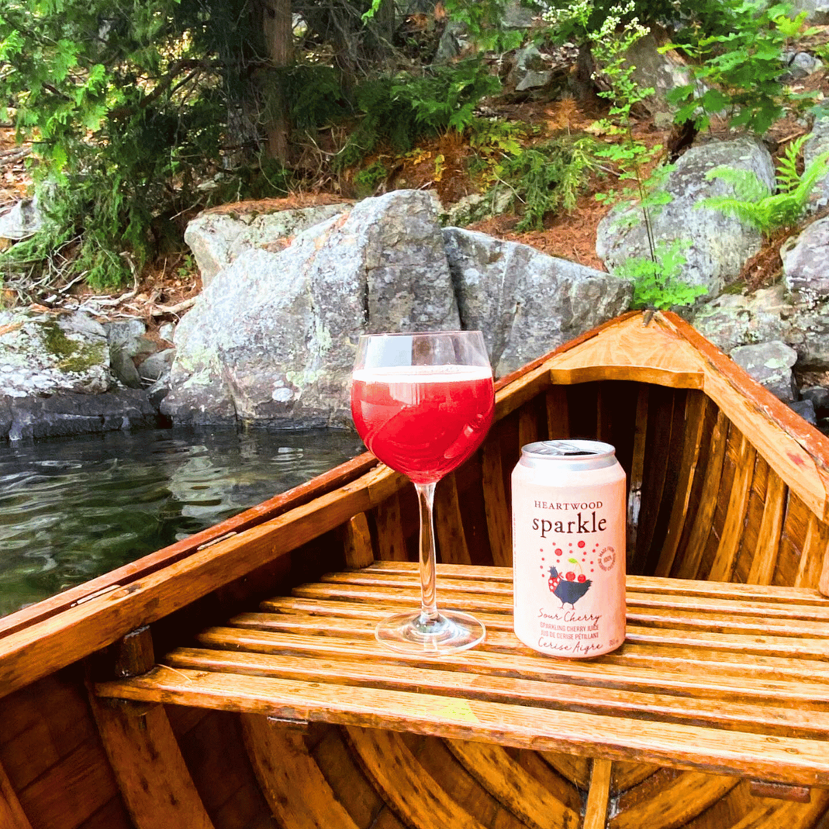 Heartwood Sparkle Sparkling Fruit Juice Sour Cherry at NaturaMarket