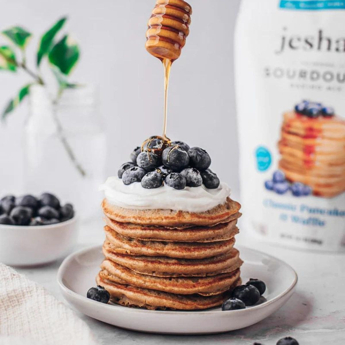 Jesha’s Sugar-Free Sourdough Pancake Waffle Mix at NaturaMarket