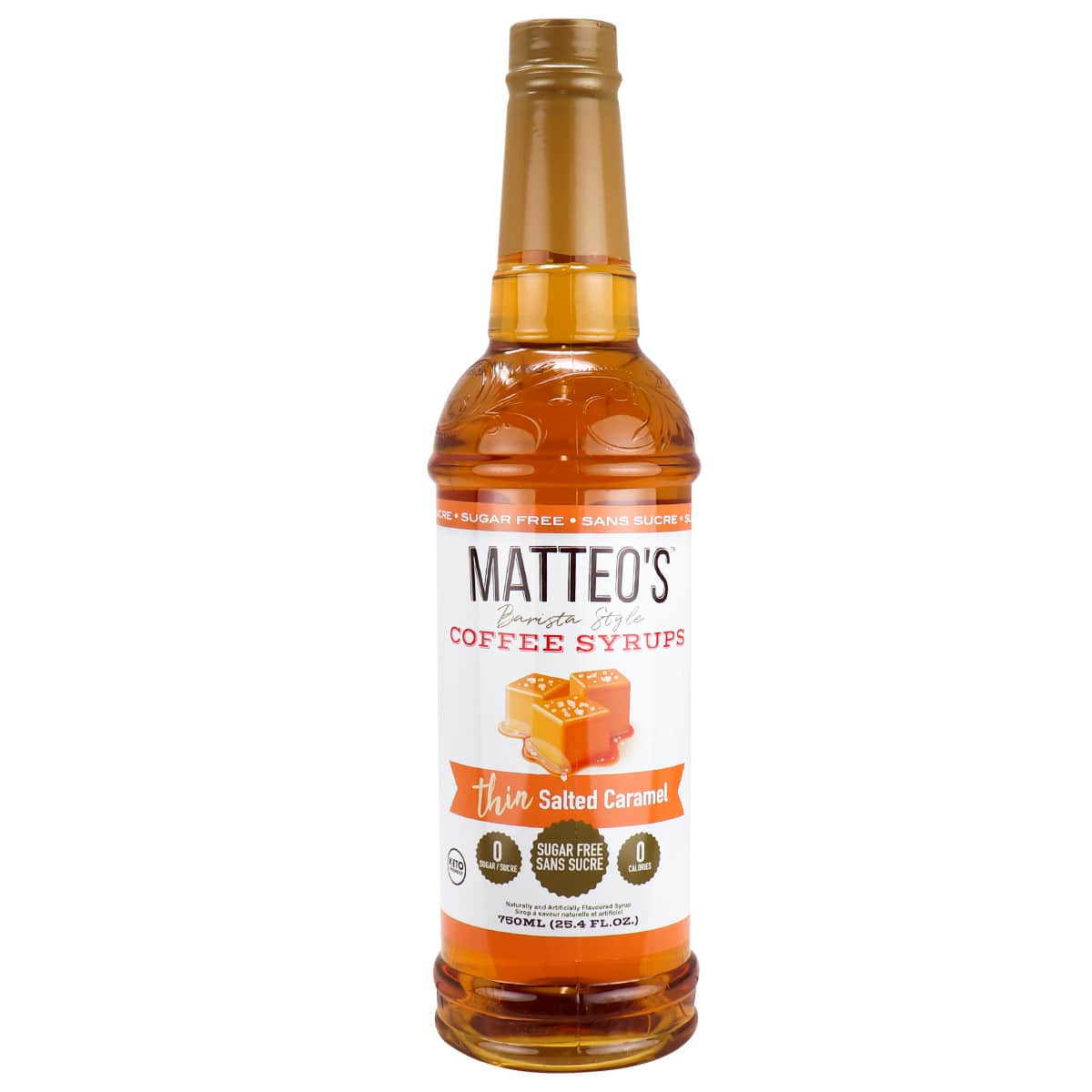 Matteo’s Sugar Free Syrups Salted Caramel at Natura Market
