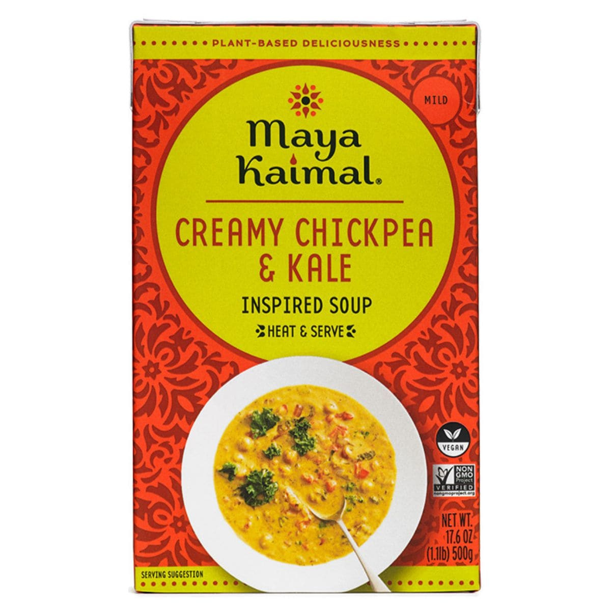 Maya Kaimal Indian Soup Creamy Chickpea Kale at Natura Market