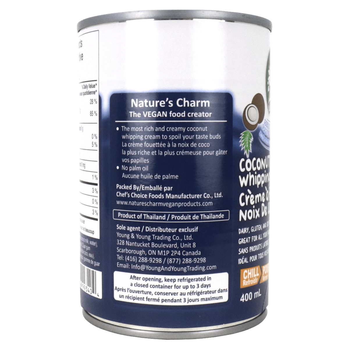 Nature’s Charm Coconut Whipping Cream at Natura Market