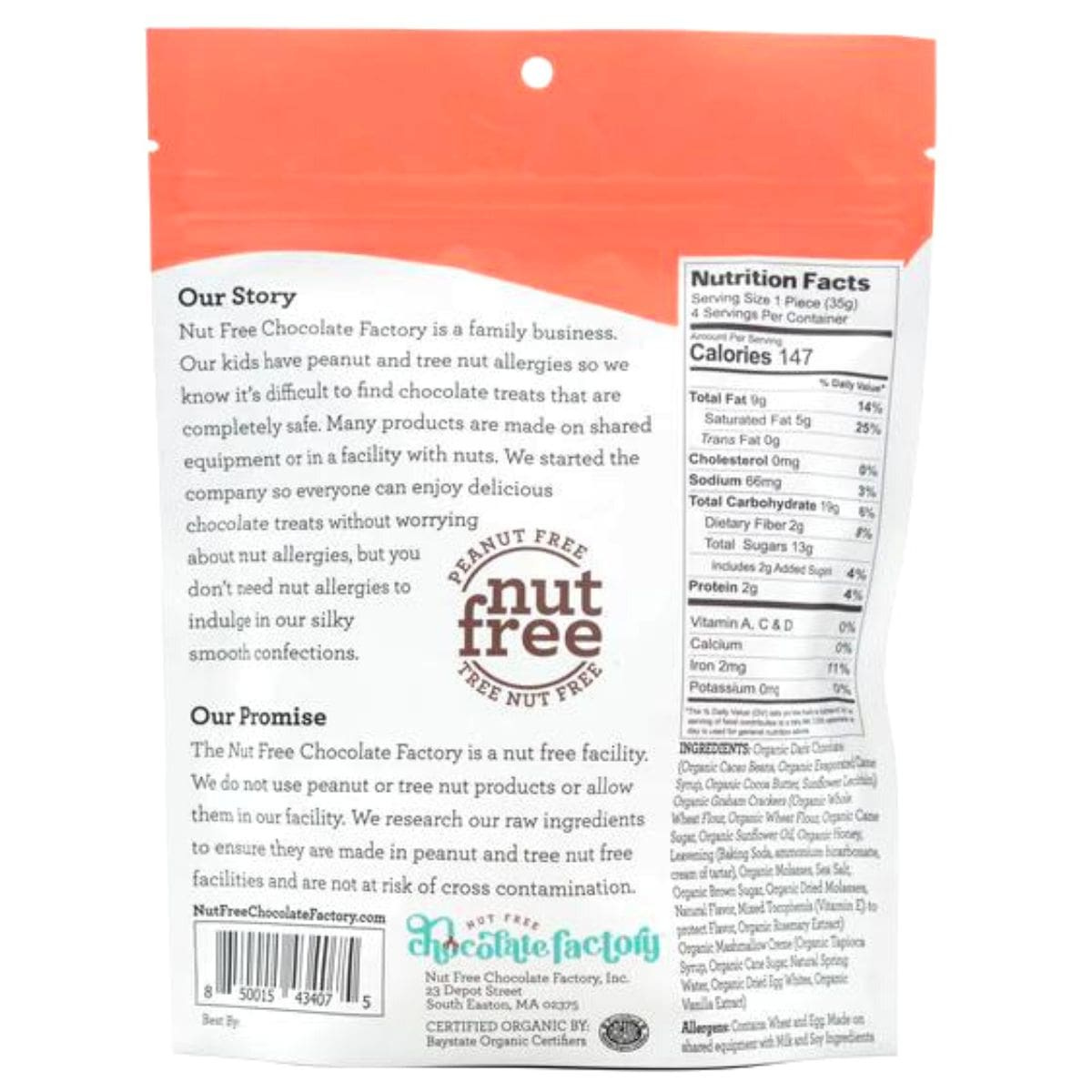 Nut-Free Chocolate Factory Dark S’mores at Natura Market