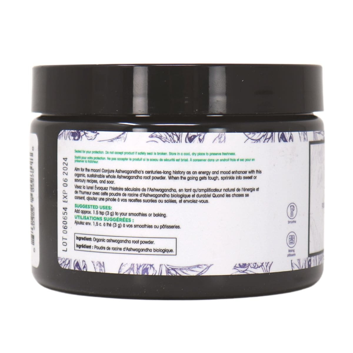 Organika MOOD Organic Ashwagandha Root Powder at NaturaMarket