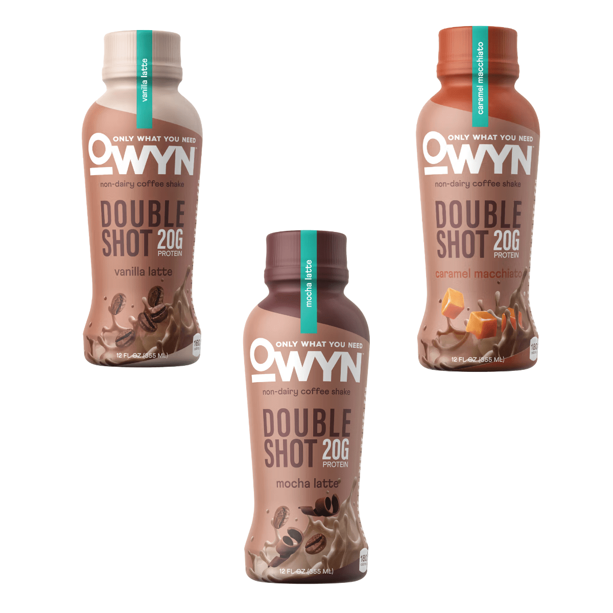 OWYN Plant-Based Double Shot Protein Coffee Shake RTD Variety Pack at ...