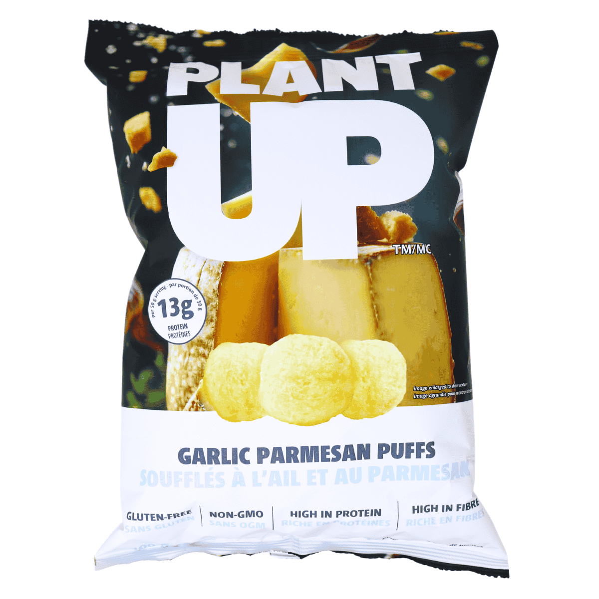 Plant Up High Protein Puffs Garlic Parmesan at NaturaMarket
