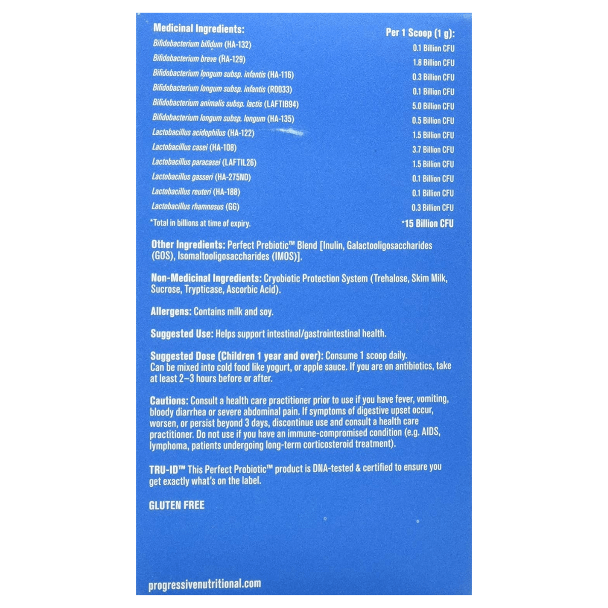 Progressive Probiotics For Kids 15B CFU at Natura Market