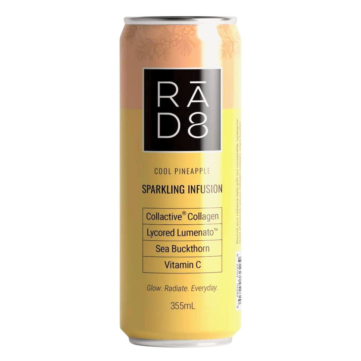 RA.D8 Collagen Sparkling Tea Infusion Pineapple at NaturaMarket