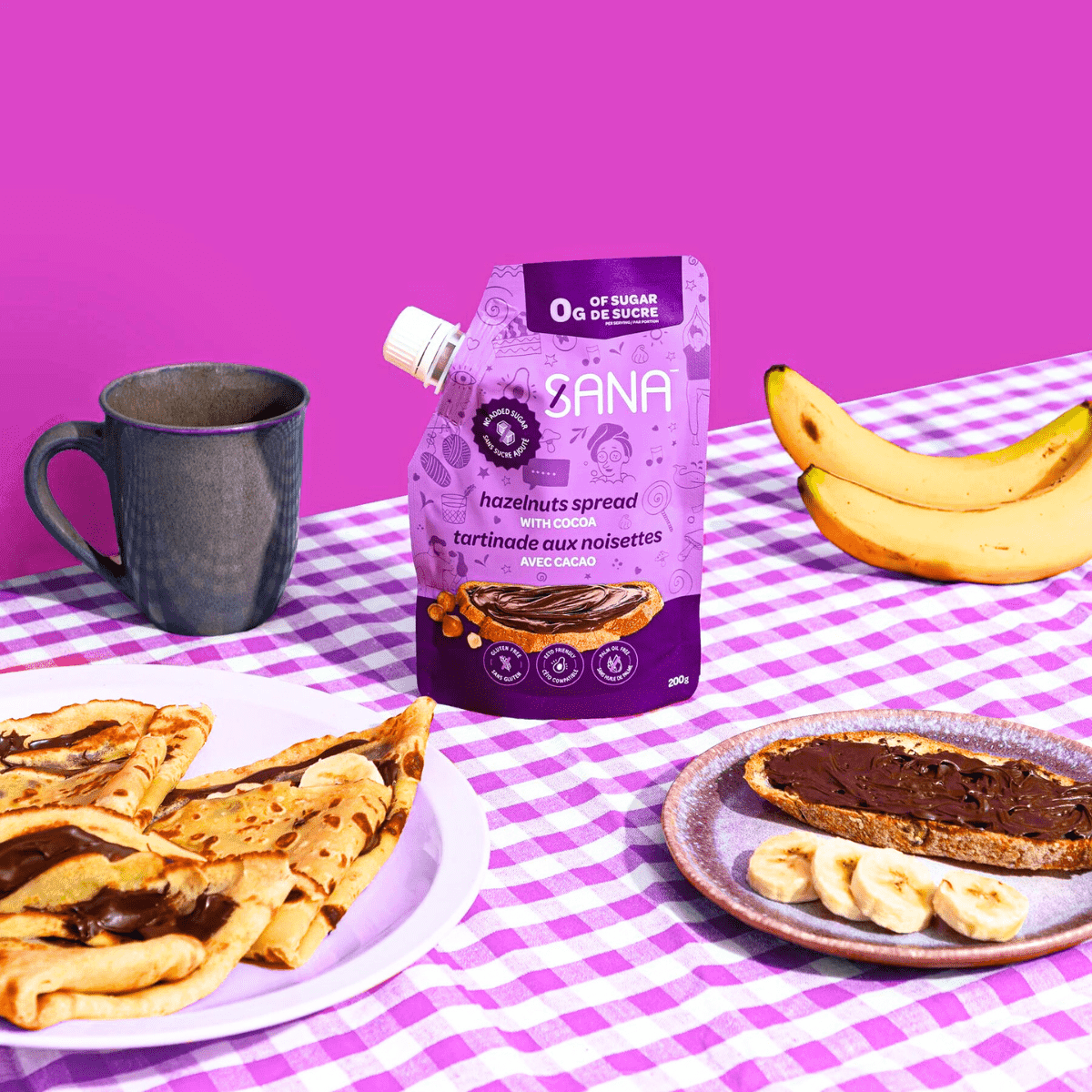 Sana Sweet Life No Added Sugar Keto Cocoa Hazelnut Spread at NaturaMarket