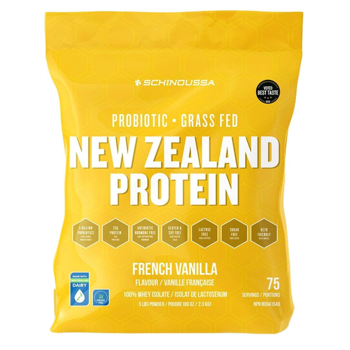 Schinoussa Probiotic Whey Isolate Vanilla at Natura Market