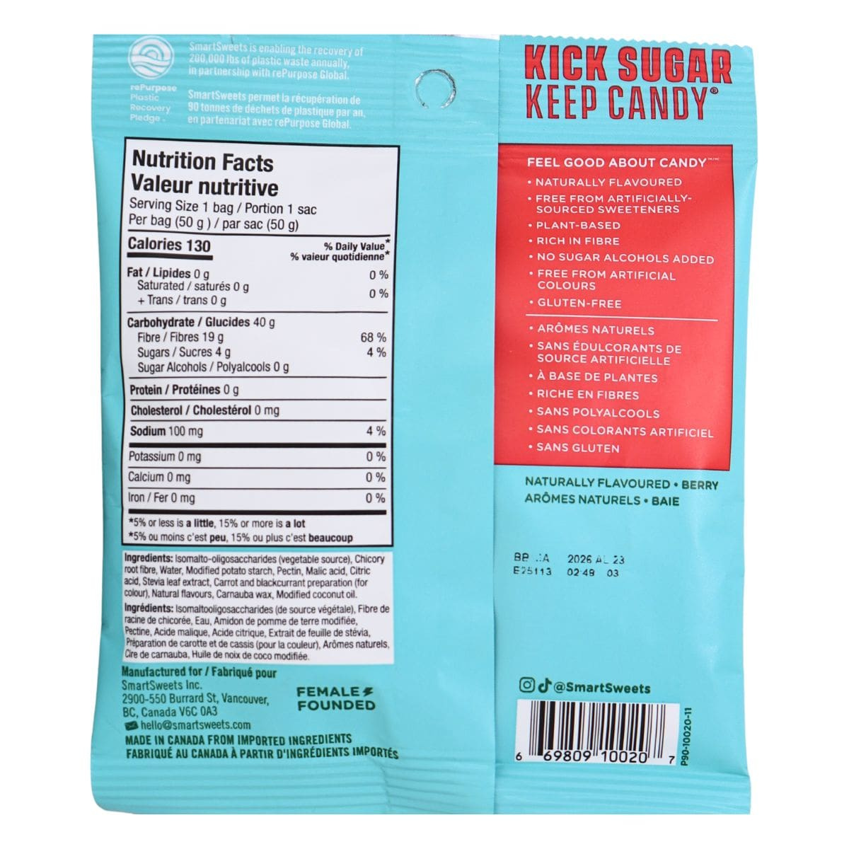 SmartSweets Low Sugar Sweet Fish in Canada | Naturamarket.ca