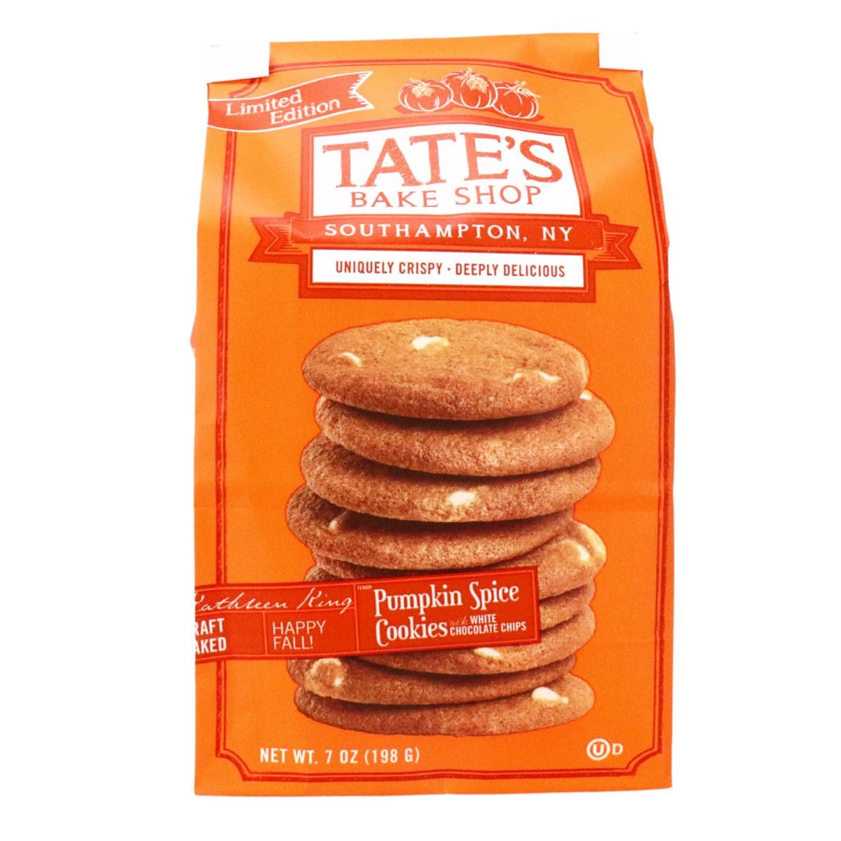 Tate’s Bake Shop Pumpkin Spice Cookies at Natura Market