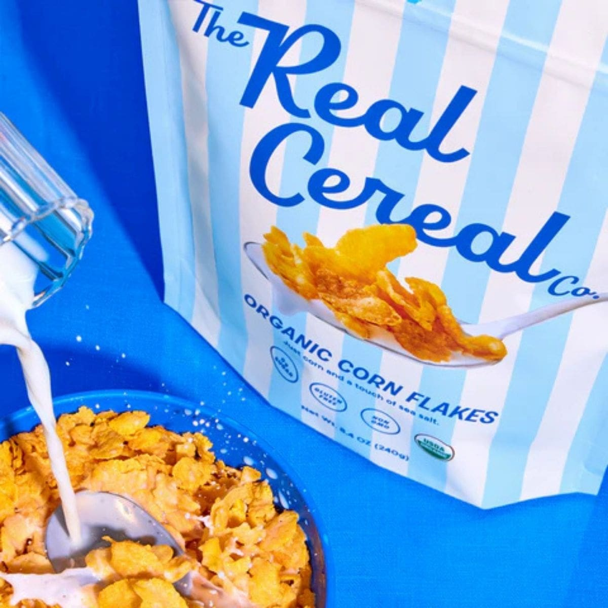 The Real Cereal Co. Organic Corn Flakes at NaturaMarket