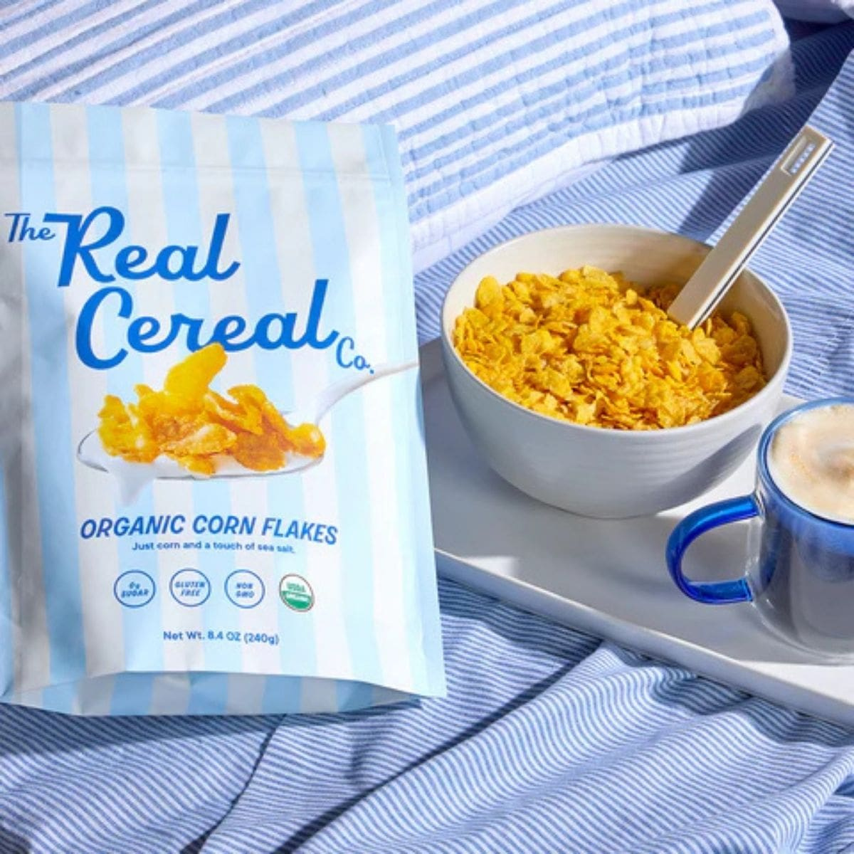 The Real Cereal Co. Organic Corn Flakes at NaturaMarket
