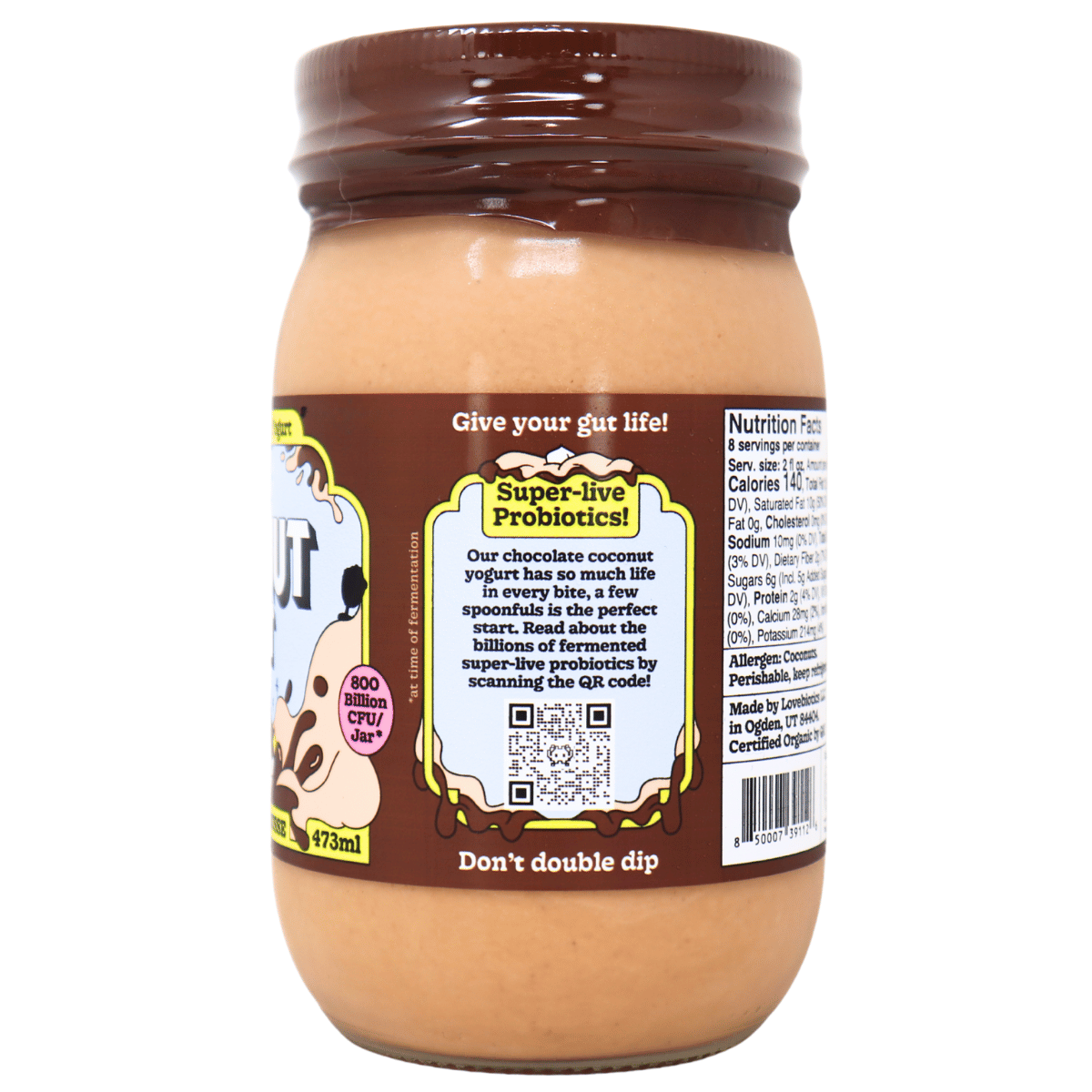 The Coconut Cult Probiotic Coconut Yogurt Chocolate Mousse, 473mL1