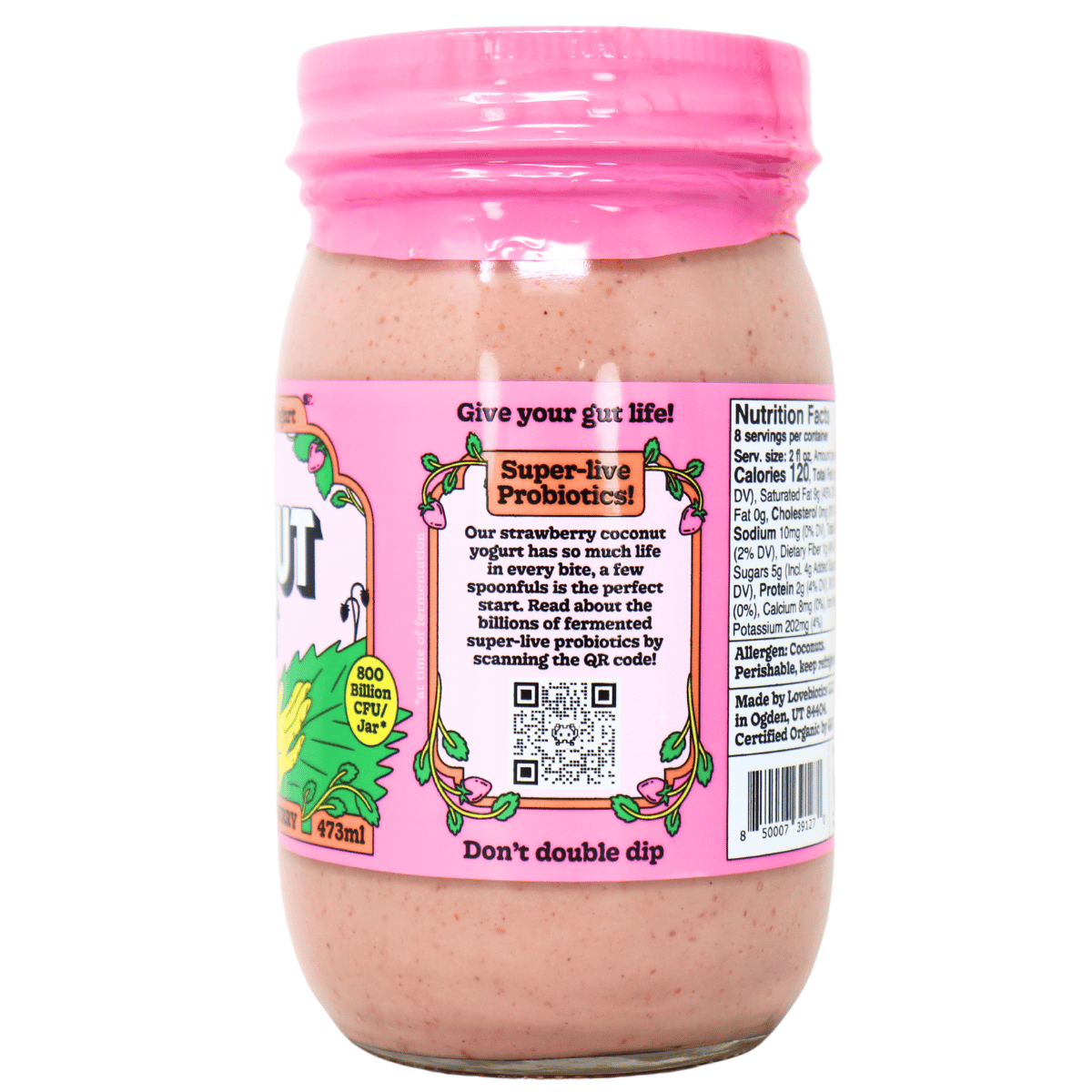 The Coconut Cult Probiotic Coconut Yogurt Harvest Strawberry at ...