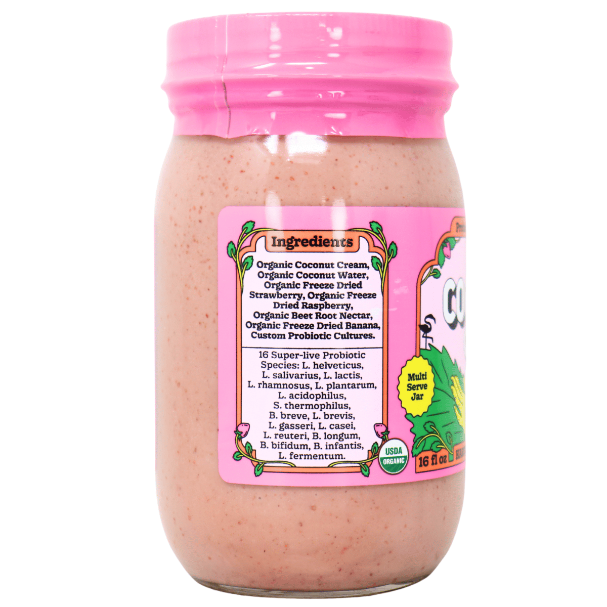 The Coconut Cult Probiotic Coconut Yogurt Harvest Strawberry at ...