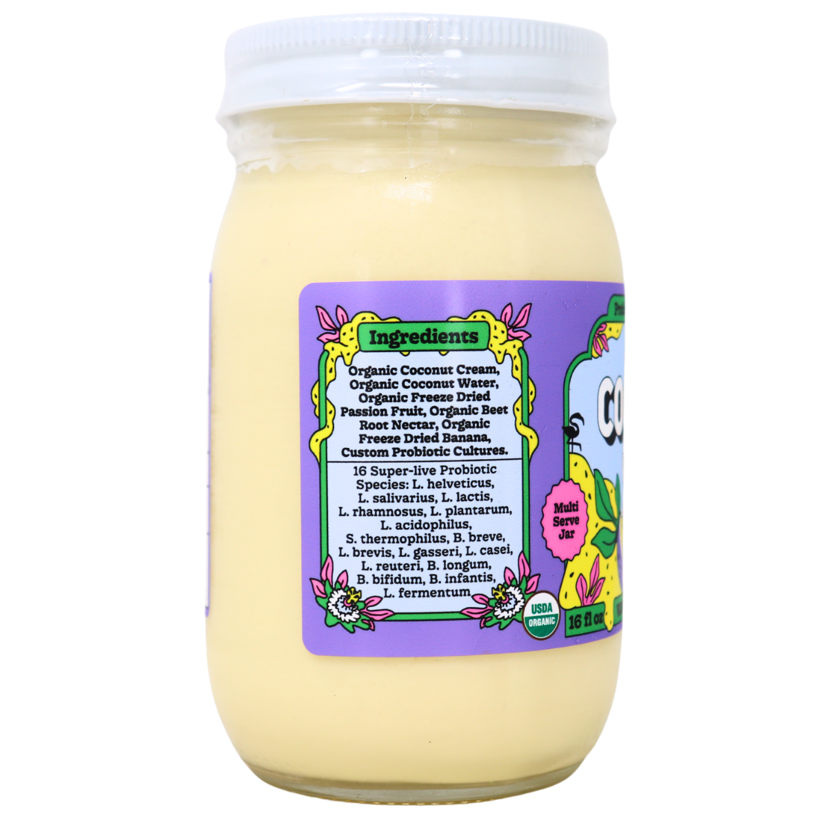 The Coconut Cult Probiotic Coconut Yogurt Wild Passion Fruit at ...