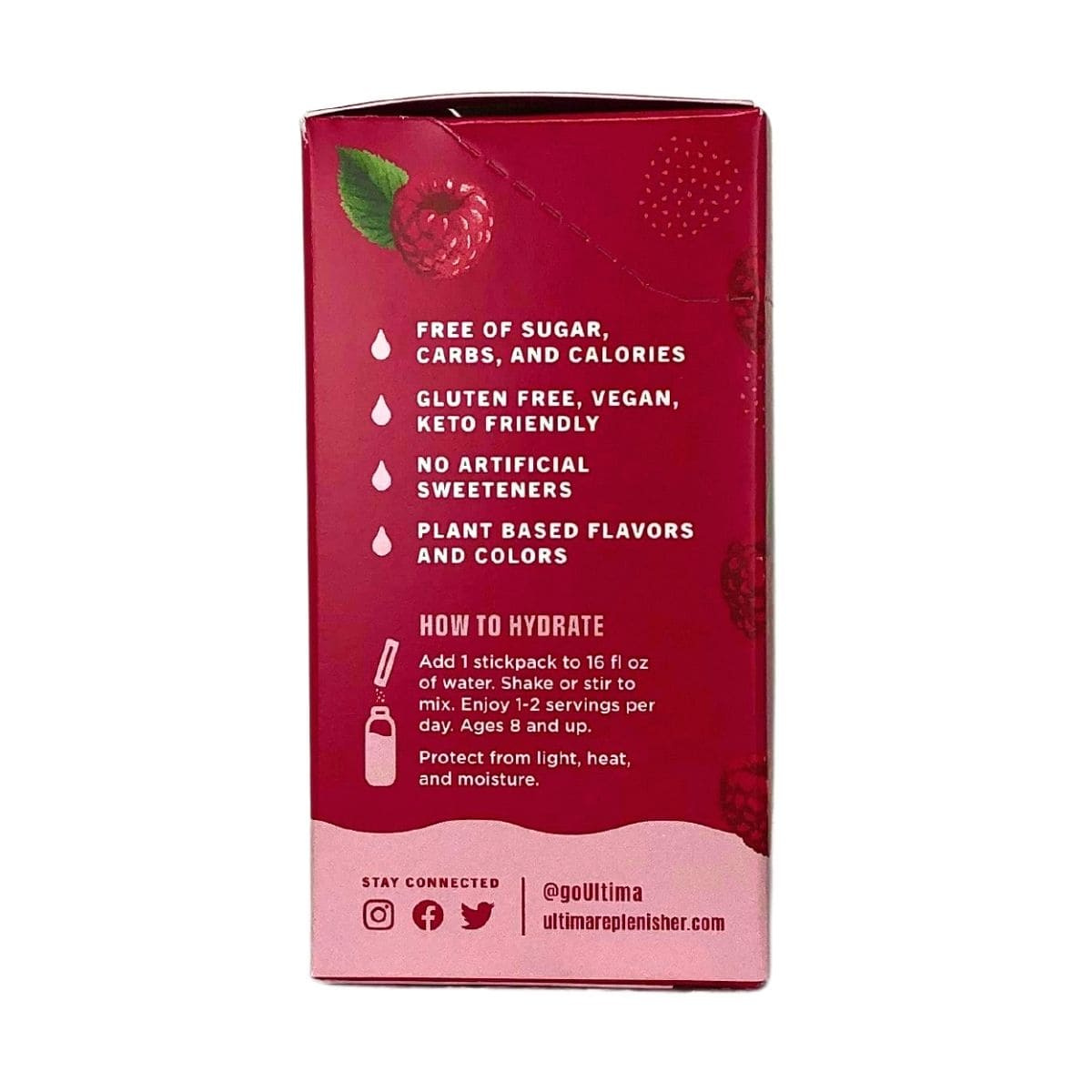 Ultima Replenisher Electrolyte Drink Mix Raspberry in Canada ...