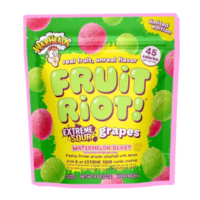 Fruit Riot Warheads Watermelon Sour Frozen Grapes at NaturaMarket