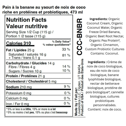 The Coconut Cult Probiotic High-Protein Coconut Yogurt Banana Bread at ...