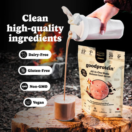 Good Protein All-In-One Shake Plant-Based Superfood Blend S'mores at ...