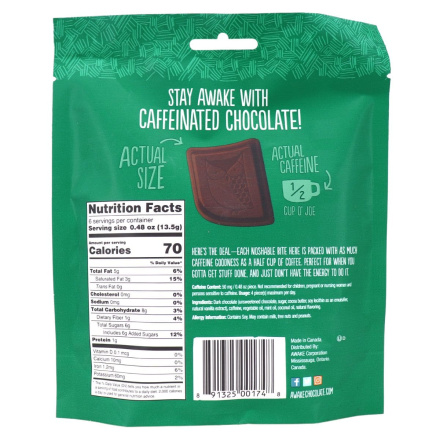 Awake Caffeinated Dark Chocolate Mint at Natura Market