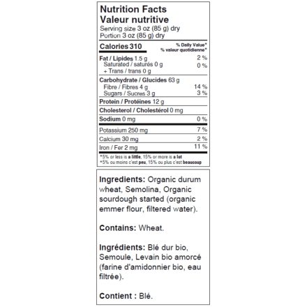 Bionaturae Organic Sourdough Pasta Fusilli at NaturaMarket