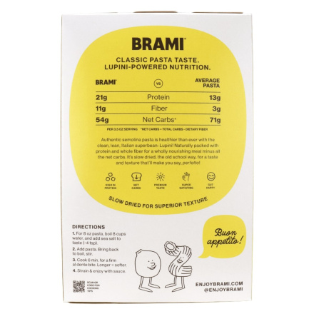 Brami High Protein Lupini Macaroni at Natura Market