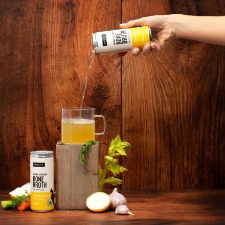 Broya Organic Chicken Bone Broth Can at NaturaMarket