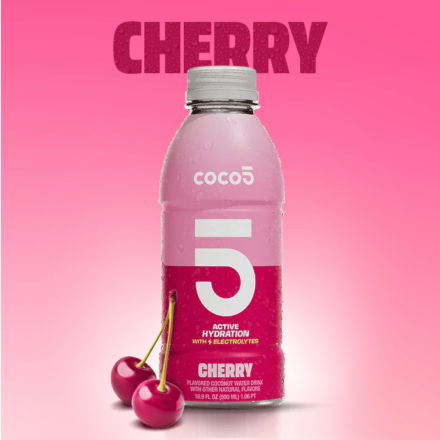 COCO5 Cherry Coconut Water Electrolyte Hydration Drink at NaturaMarket